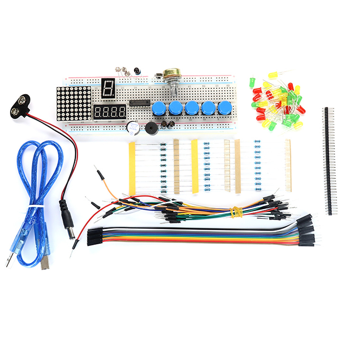Bộ Kit Học Tập Thực Hành Lập Trình Arduino Uno R3 Cơ Bản V1