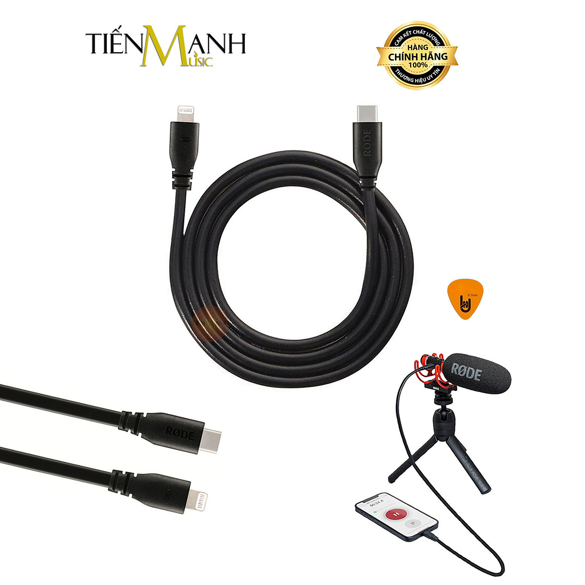 Dây Cáp Rode SC19 Cho Micro Go II Nối Điện Thoại Táo Smartphone Go 2 Kết Nối Truyền Tín Hiệu ...