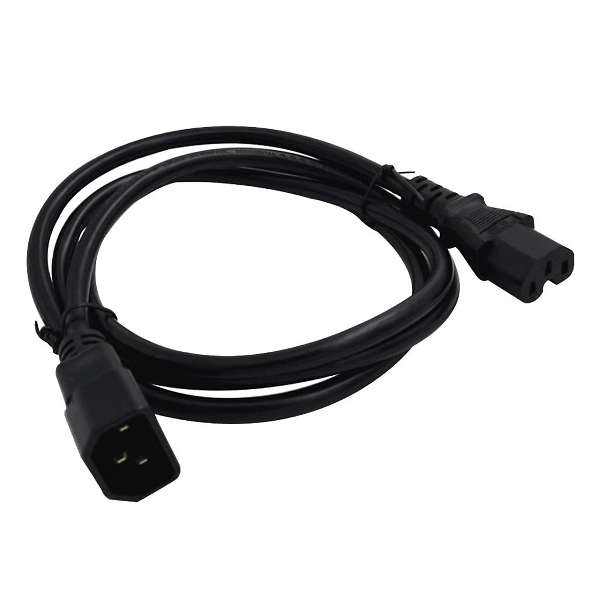 IEC 320 C14 Male To C15 Female Power Extension Cable Replacement 100cm ...