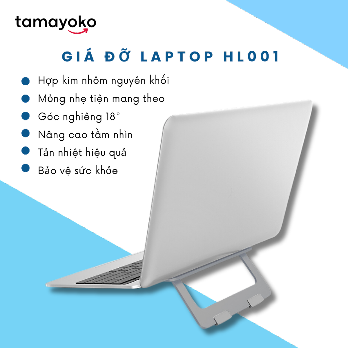 Giá Đỡ Để Bàn Dành Cho Laptop, Máy Tính Xách Tay Chất Liệu Hợp Kim Nhôm ...