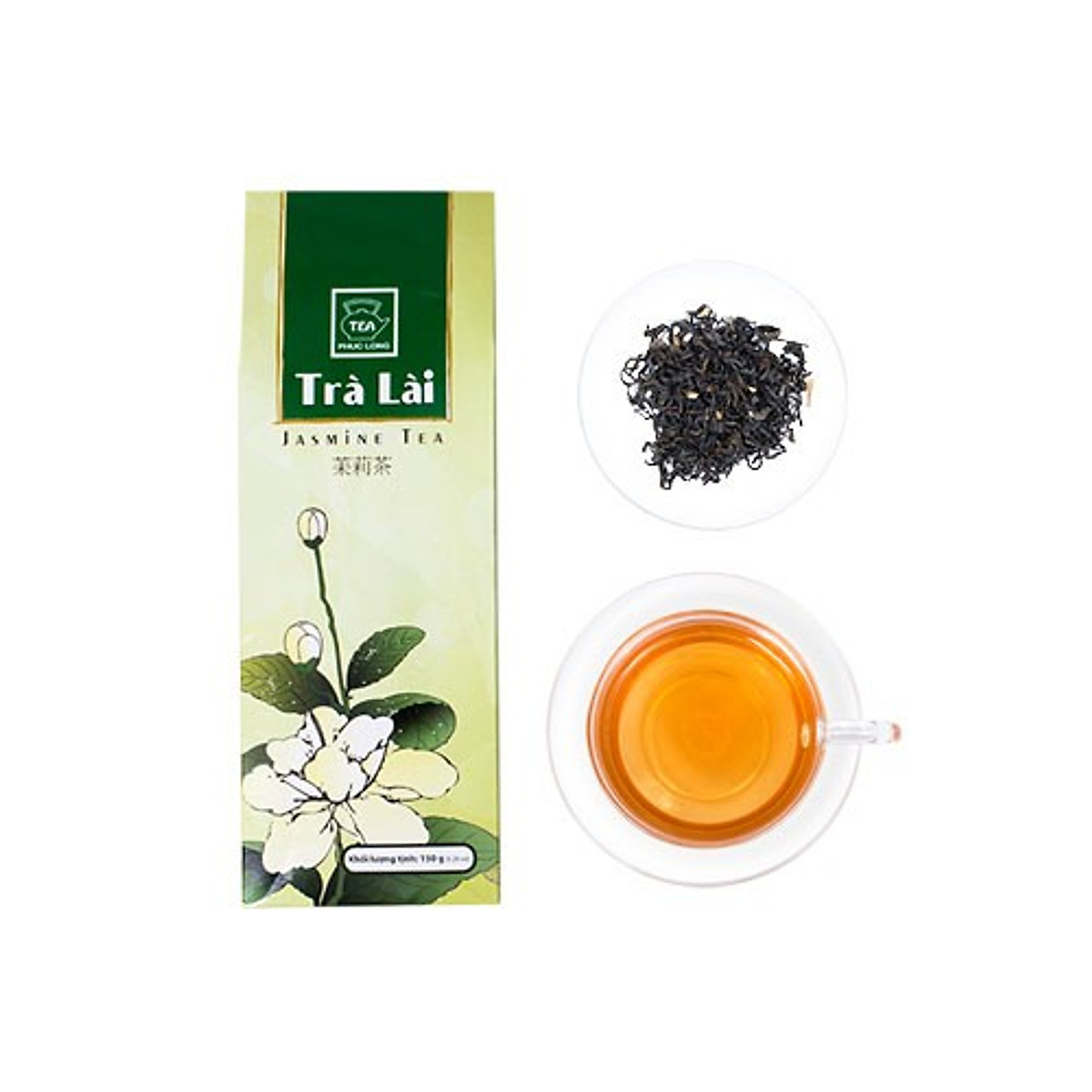 Trà lài Phúc Long hộp giấy 150g - Trà thảo dược