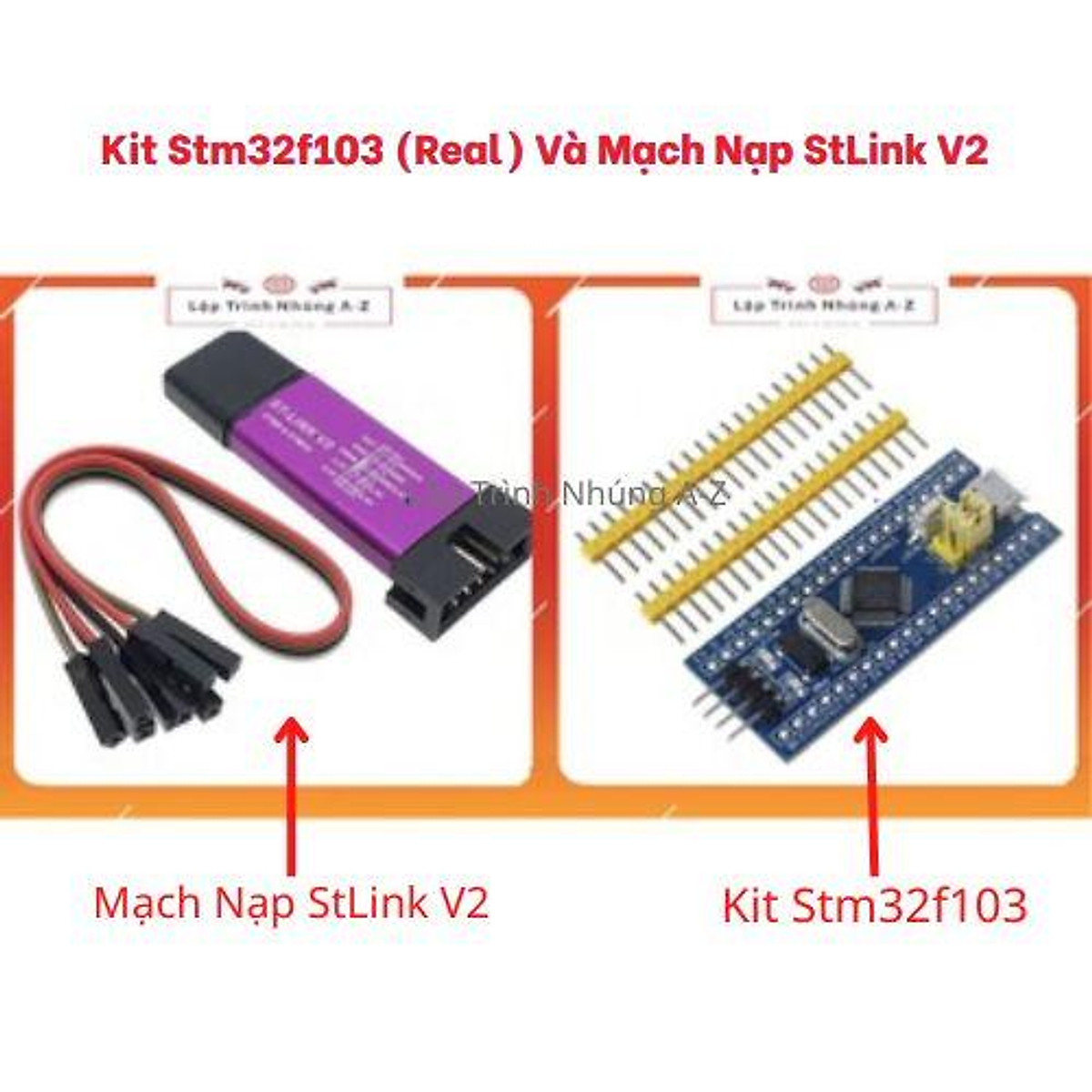 Mua [lập Trình Nhúng A Z][125] Kit Stm32 Stm32f103 Stm32f103c8t6 Board Mini Và Mạch Nạp Stlink