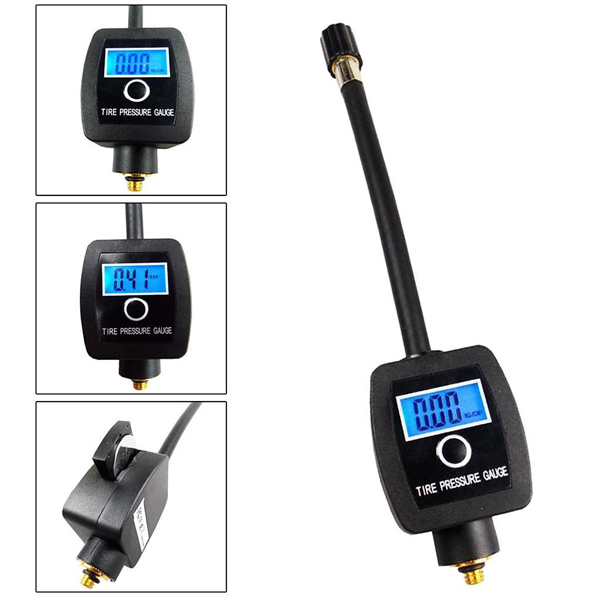 Tyre Pressure Gauge Vehicles Indicator Automobiles Air Compressor Meter