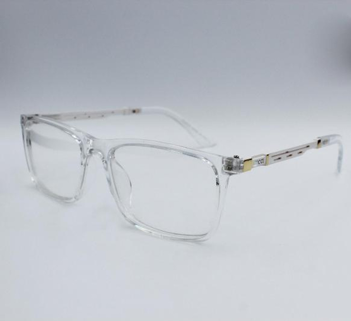 Gọng trong suốt với càng gong thiết kế tinh tế, thanh mảnh | Tiki