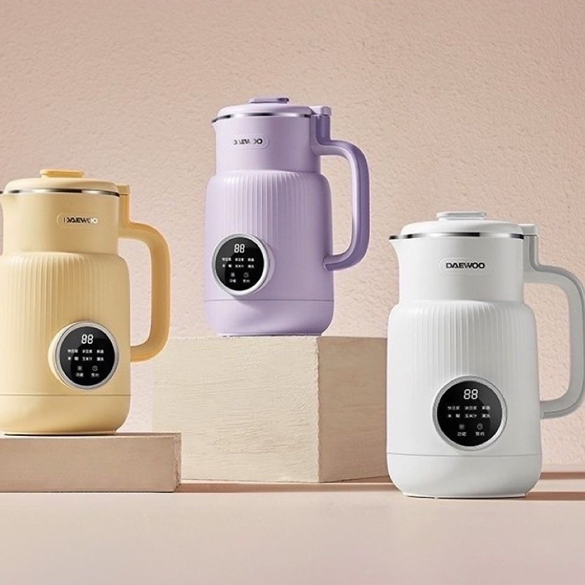 Mua Máy làm sữa hạt hãng DAEWOO dung tích 600ml.600w siêu tiện lợi tại ...