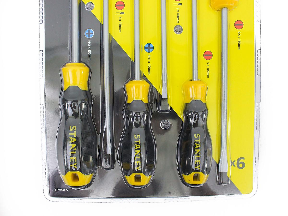 BỘ 6 CÂY TUỐC NƠ VÍT DẸP VÀ BAKE STANLEY STMT66672 - HÀNG CHÍNH HÃNG ...