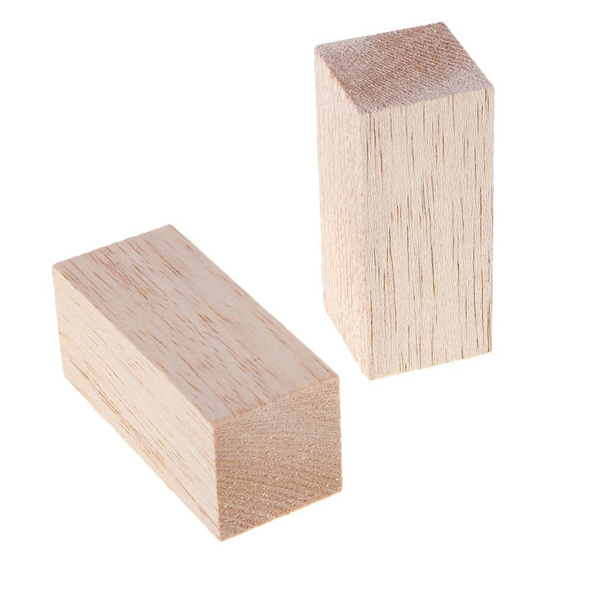 3/5 piece Balsa Wood Blocks DIY Modelling Working Materials 70mm ...