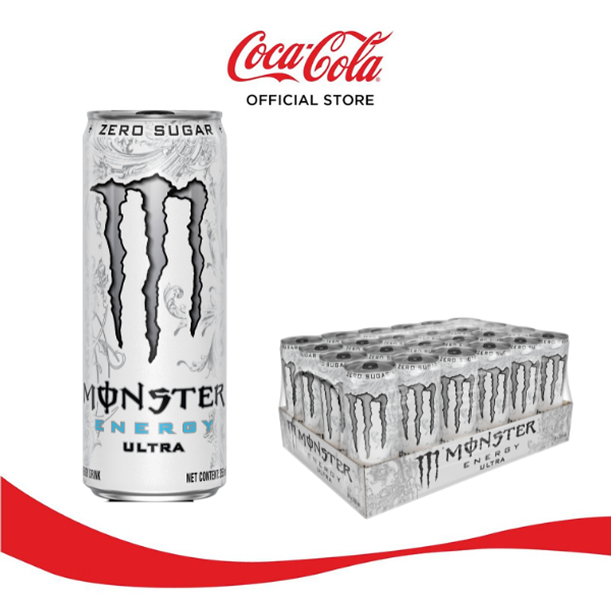 Thùng 24 lon Nước Tăng Lực Monster Energy Ultra 355ml/lon - Các loại ...
