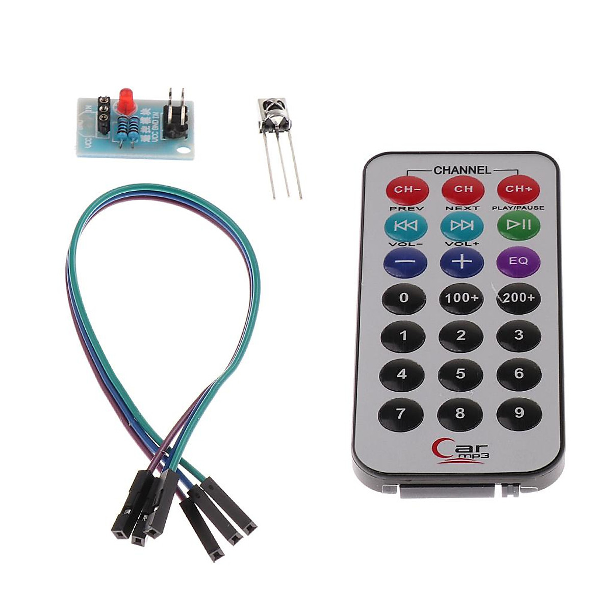 HX1838 VS1838 Infrared IR Wireless Remote Control Sensor Module Kits ...