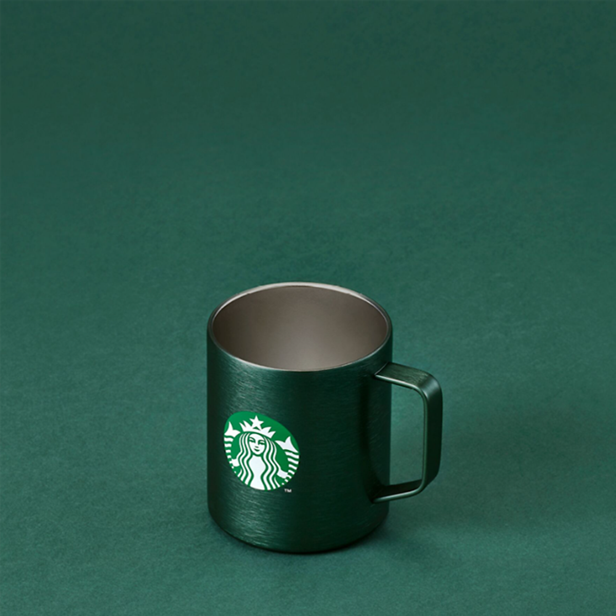 Mua Ly Mug Starbucks 14Oz (414ml) Stainless Steel DARK GREEN SIREN tại ...