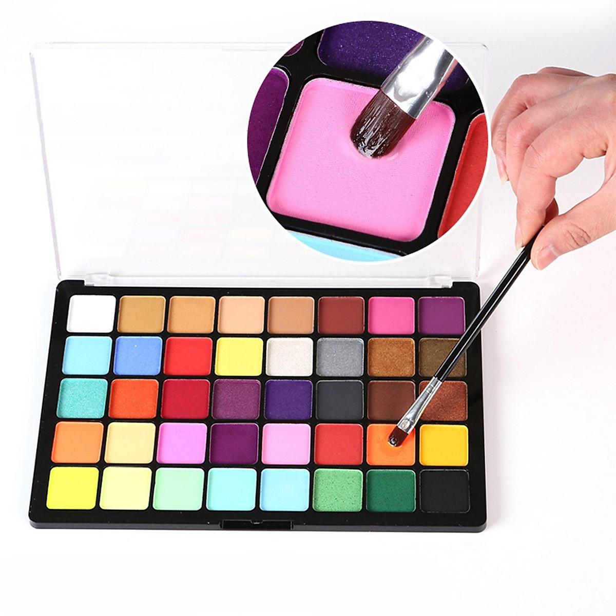Face Body Paint Set Makeup Pigment Palette for Cosplay Fancy Dress Festival