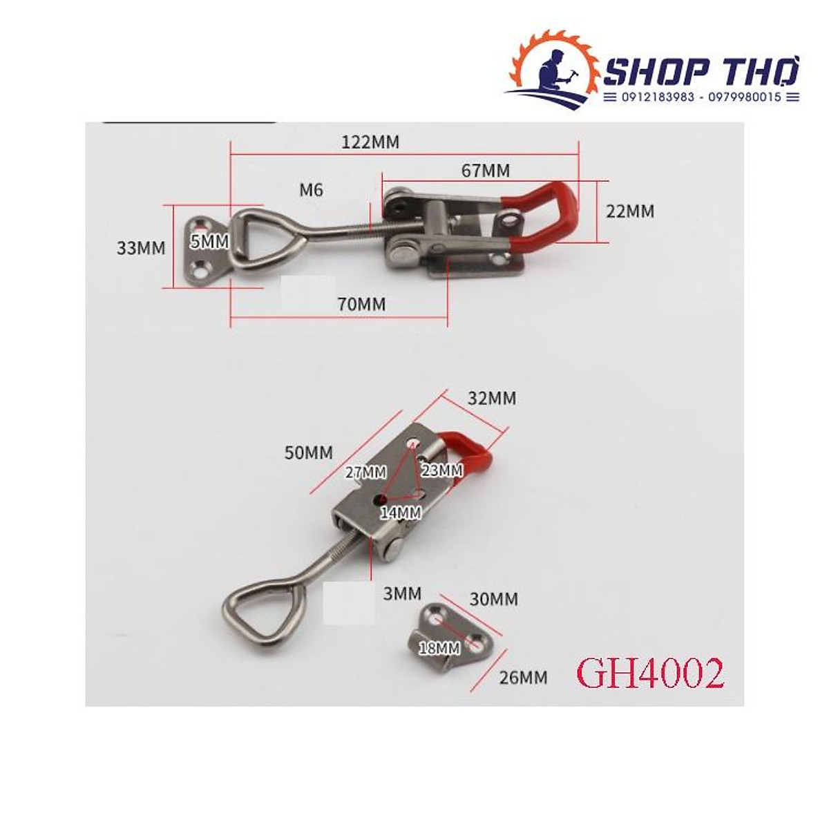 Mua Sập móc nhanh GH4003 thép, inox 304, sập móc nhanh GH002 inox 304 - GH4002 INOX 304 :1 tại ...