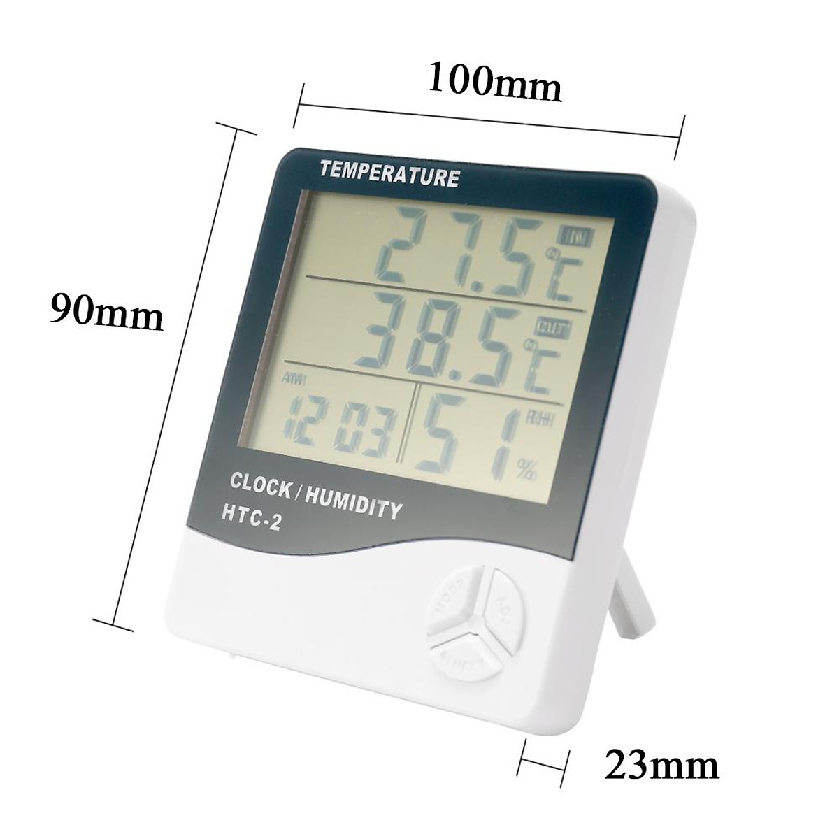 Indoor and Outdoor Large Screen Digital Display Temperature and ...