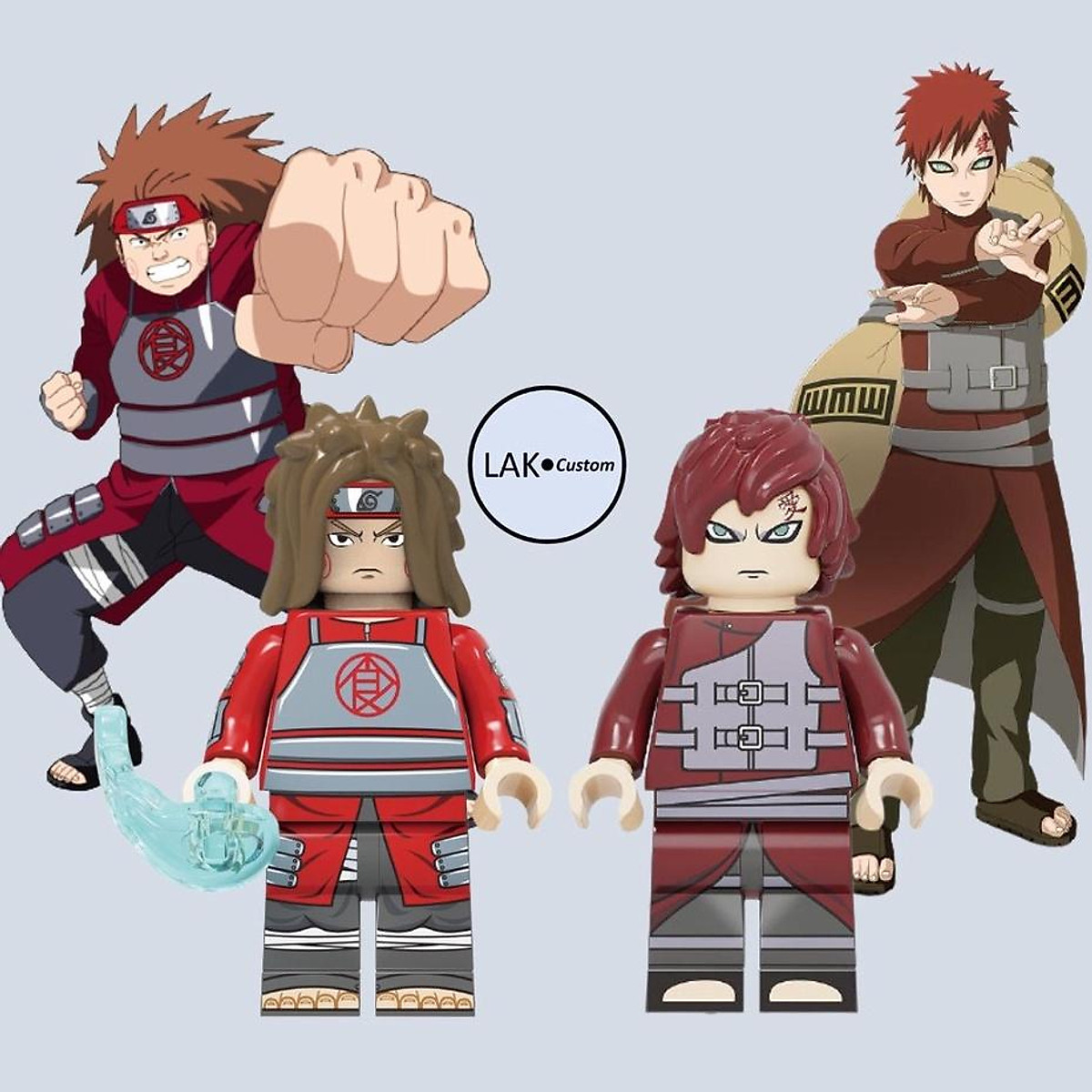 Mua MÔ HÌNH GAARA VÀ CHOJI ( LEGO NARUTO )