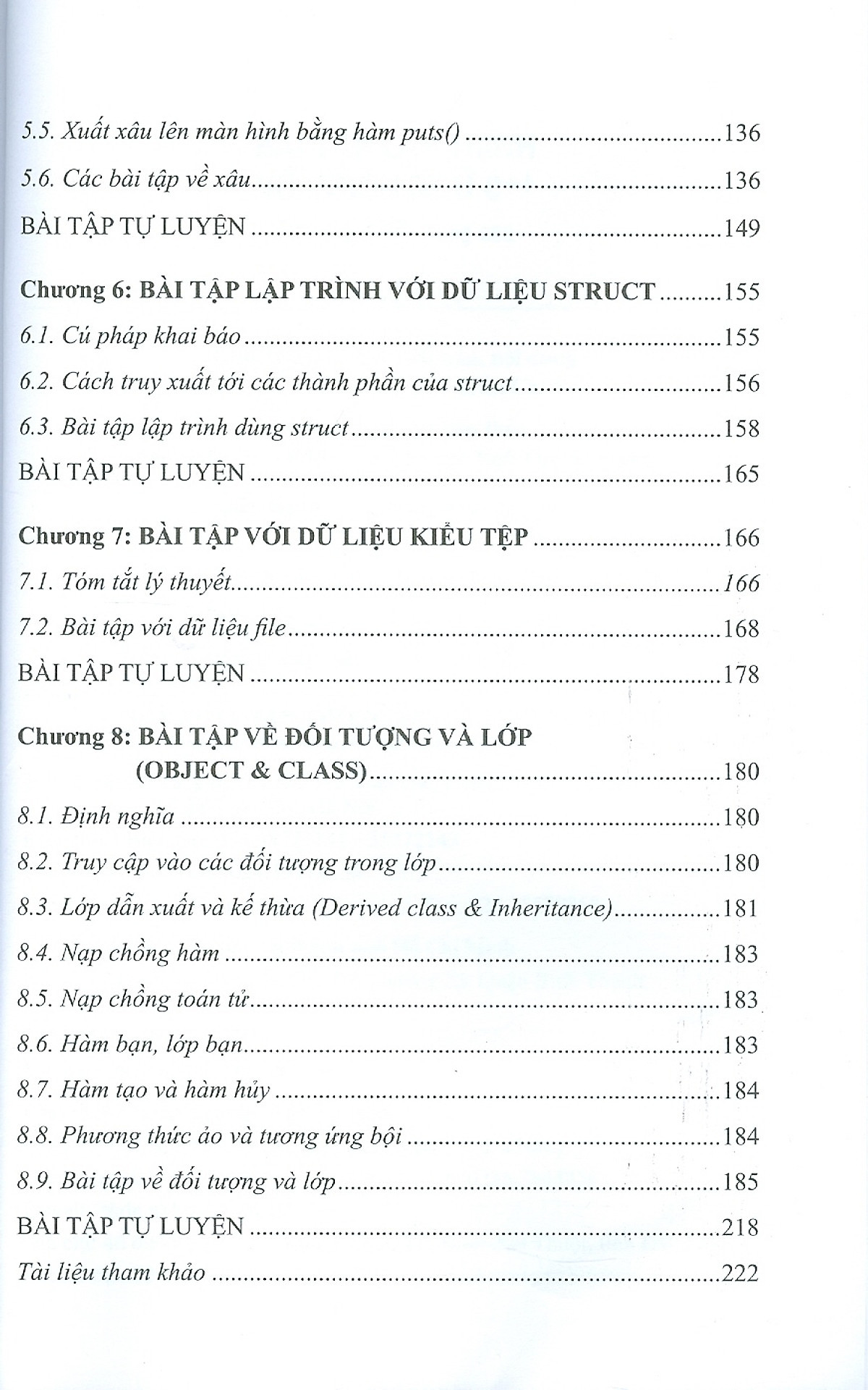 Bài Tập Lập Trình Với Ngôn Ngữ C Từ Cơ Bản đến Nâng Cao Tập 1 Tập 2