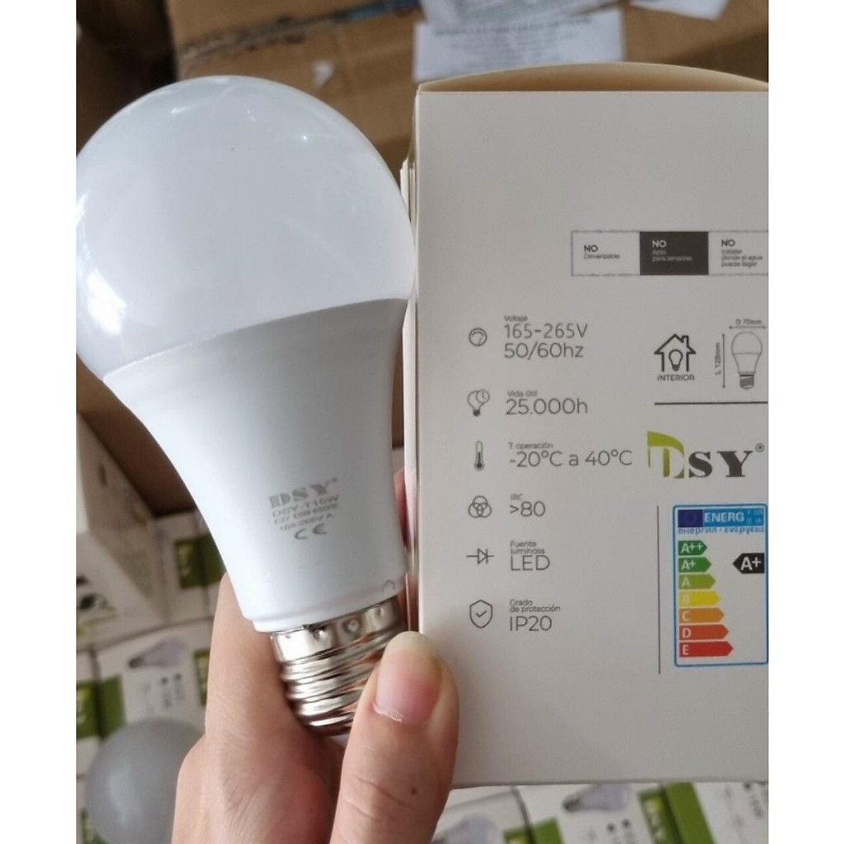 Mua Bóng Led Bulb 15W Đủ Công Suất Chống Nước Tiết Kiệm Điện