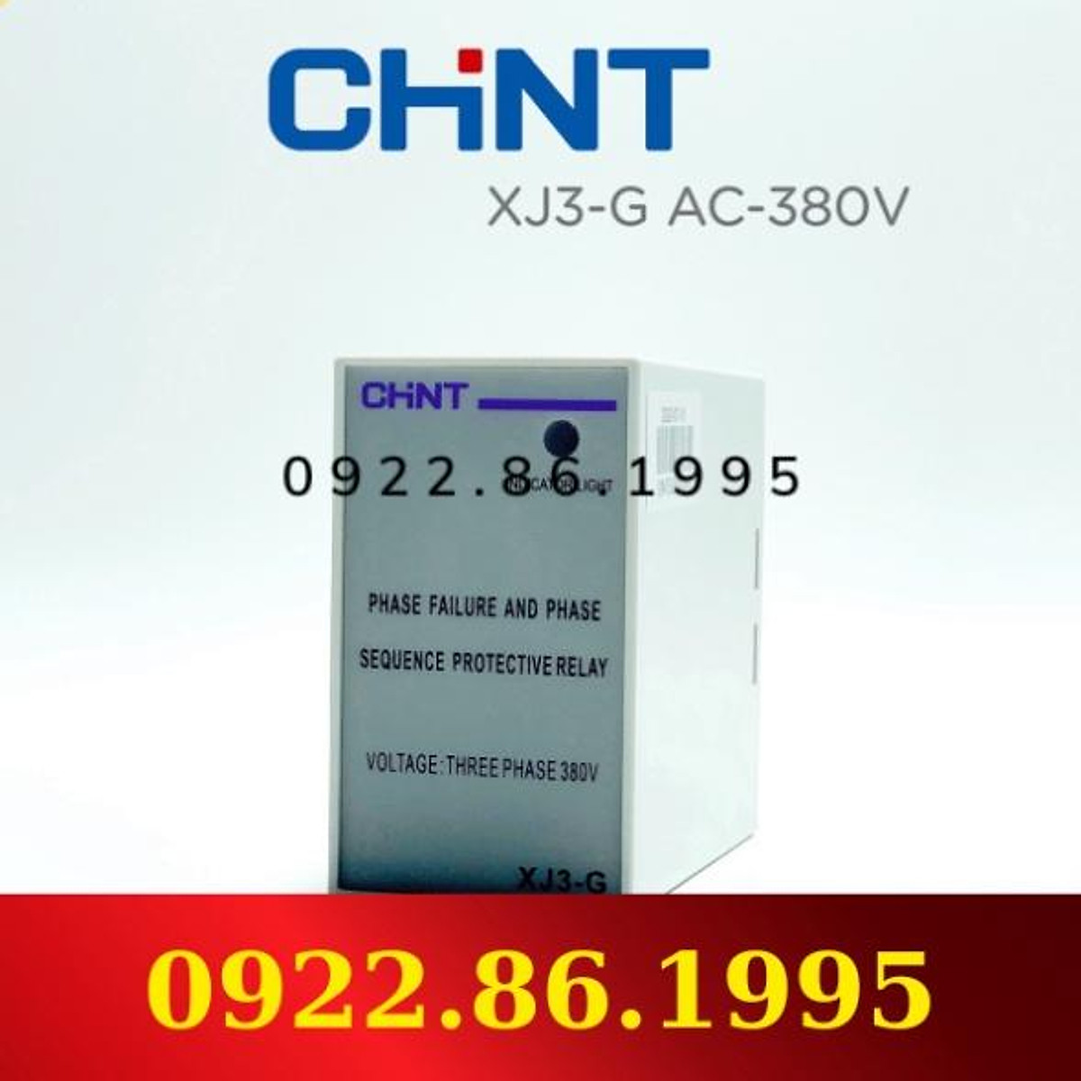 Mua HàngNeW Rơ Le Bảo Vệ Điện Áp Chống Mất Pha Chint XJ3-G mới