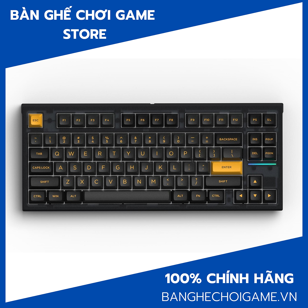Bàn phím cơ không dây FL-Esports FL750 Polar Night Black 3 Mode - Hàng ...