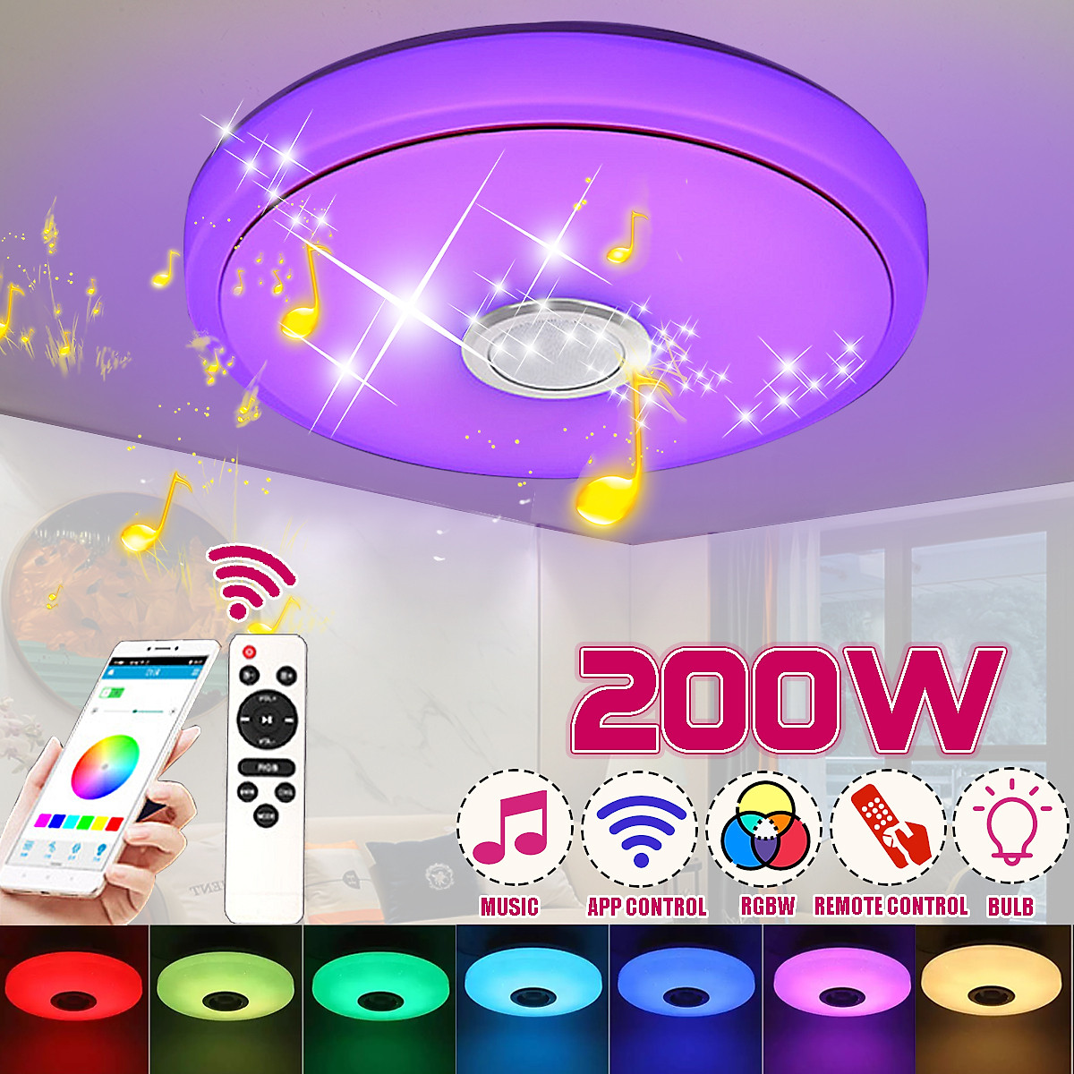 Remote Control Led Ceiling Lights | Shelly Lighting