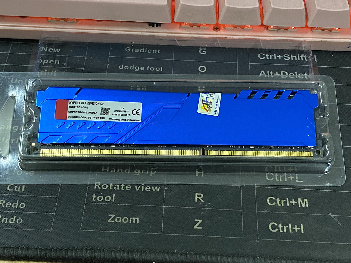 RAM PC DDR3 8GB Bus 1600mhz Tản Nhiệt - Hàng chính hãng - RAM Desktop