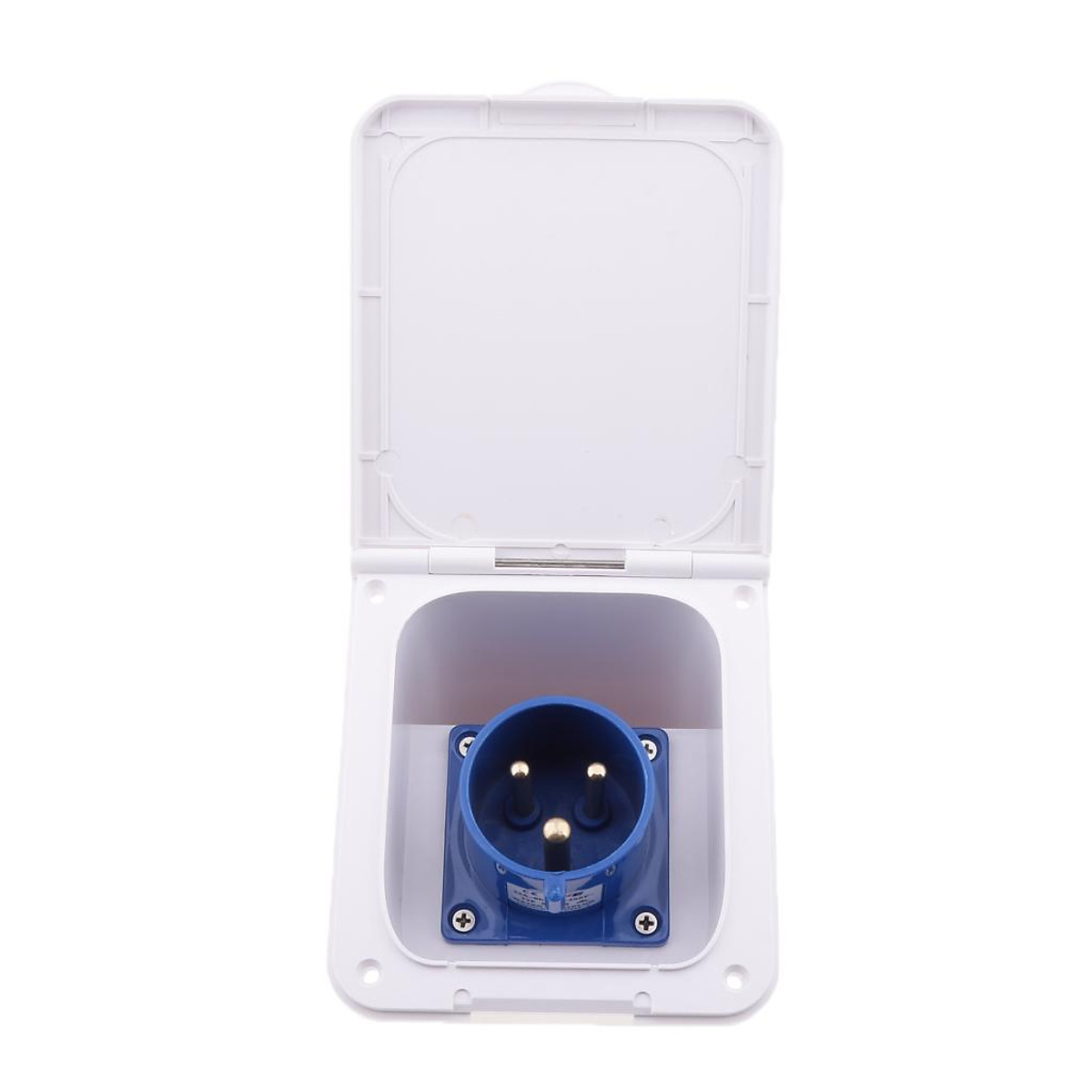 32 Amp RV Power Outlet Outdoor Receptacle Socket Housing Weather Proof ...