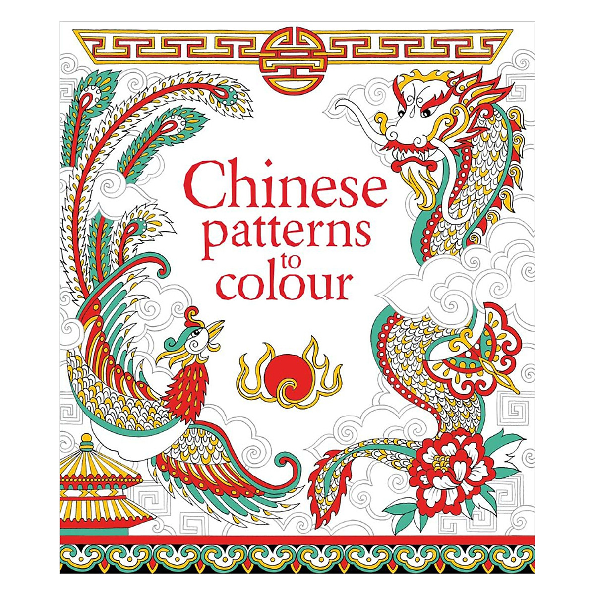 Mua Usborne Chinese Patterns to Colour