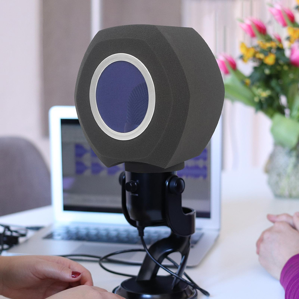 Microphone Screen Acoustic Filter Mic for Live Studios Microphone Foam ...