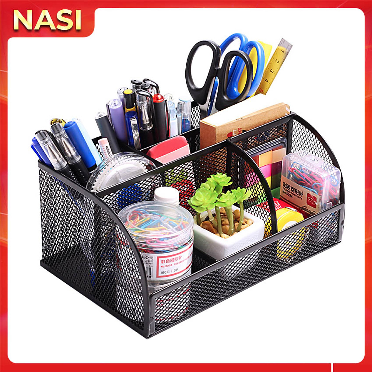 Mua Kệ đựng bút để bàn cao cấp NS01 bằng thép sơn tĩnh điện cứng chắc ...