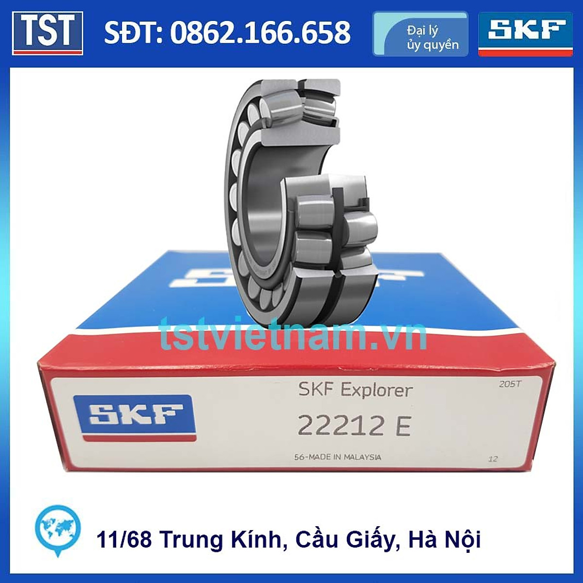 Vòng bi bạc đạn SKF 22212 E | Tiki