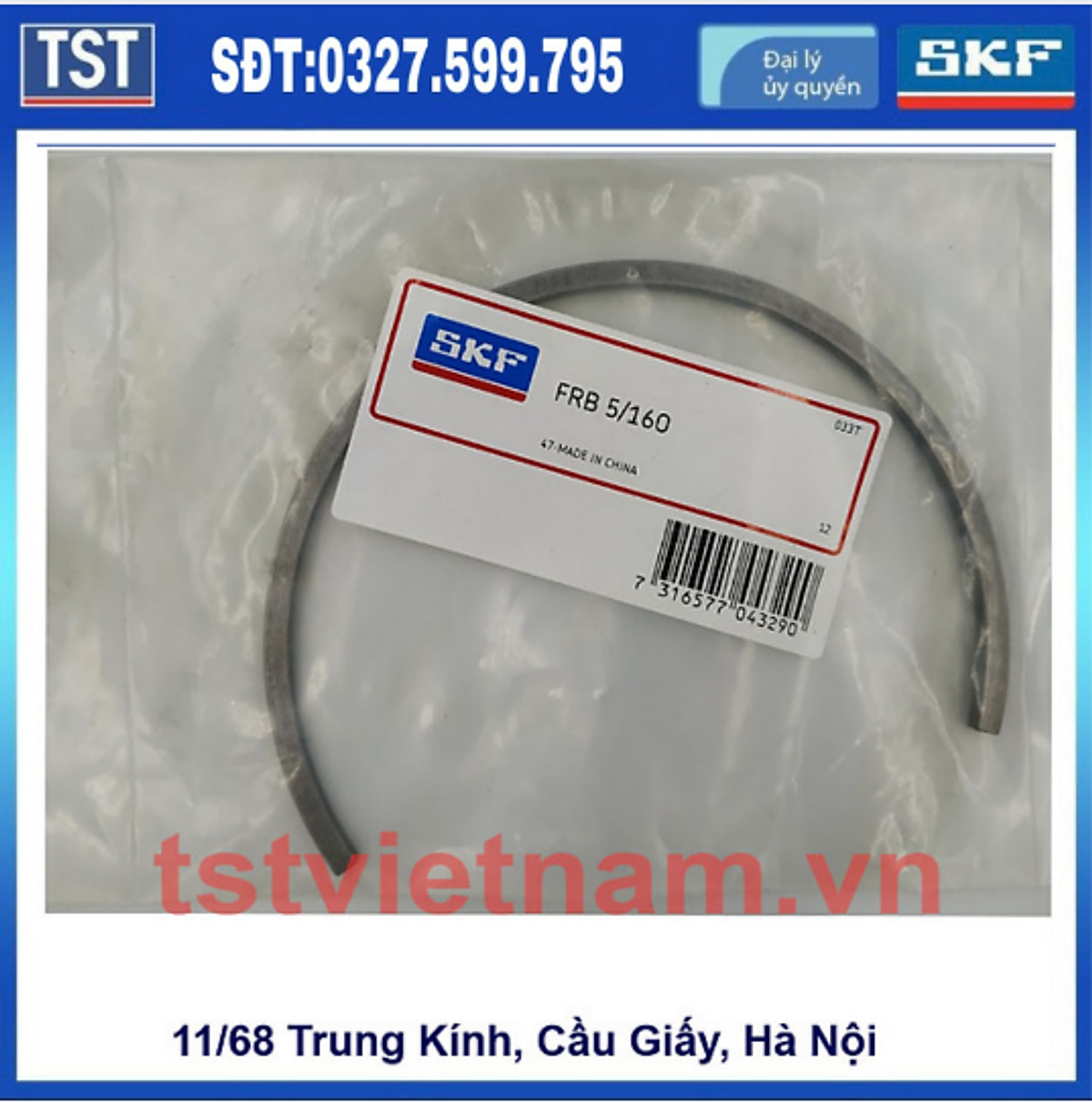Mua Vành chặn SKF FRB 5/160 tại Vòng bi TST Đại lý Toàn quốc