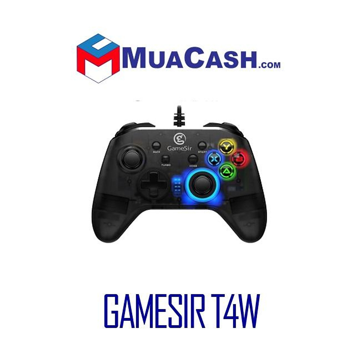 Mua Tay cầm chơi game có dây Gamesir T4W tại MuaCash Shop