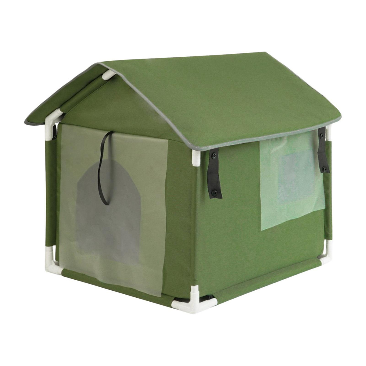 Outdoor Cat House Bed Weatherproof Cave Puppy Kitten Small Dogs Cave ...