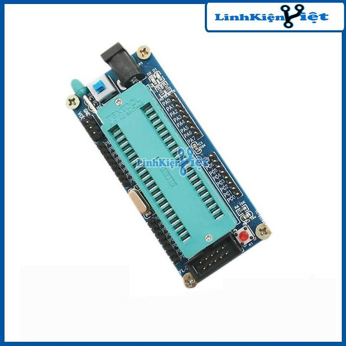 Bộ kít AVR ATmega16/32 Socket sử dụng để nạp chương trình cho IC | Tiki