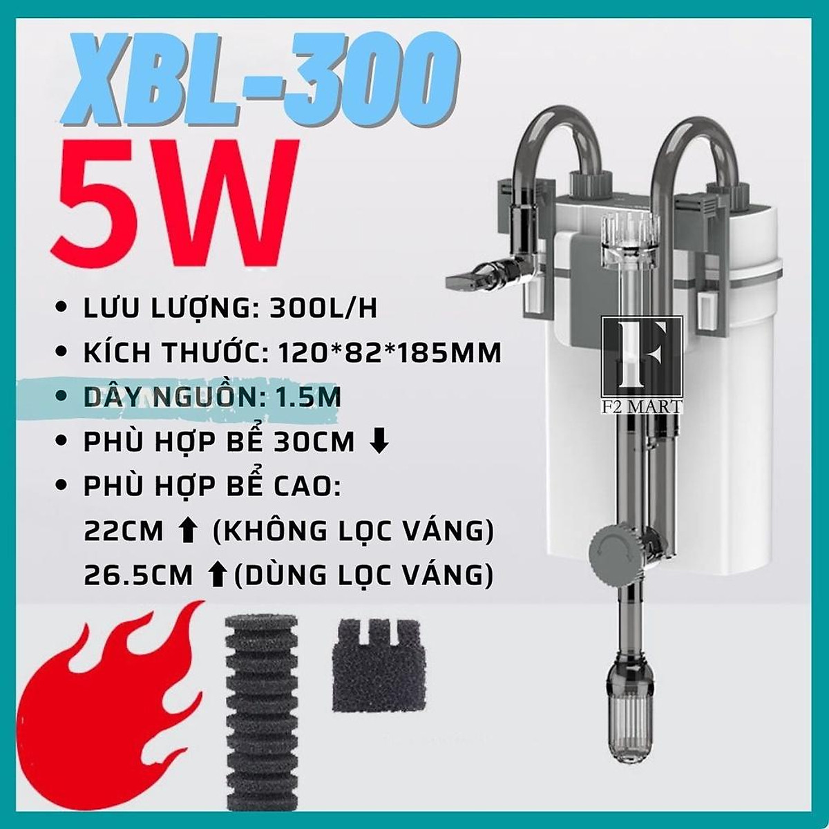 Mua Lọc Treo Sunsun XBL-300/400/500/600 - Lọc Sunsun Xiaoli XBL Cho Bể ...