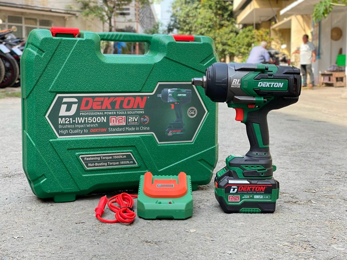 Mua MÁY VẶN BULONG PIN 21V DEKTON M21-IW1500N - HÀNG CHÍNH HÃNG - -Thân máy tại KHO THIẾT BỊ VÀ ...