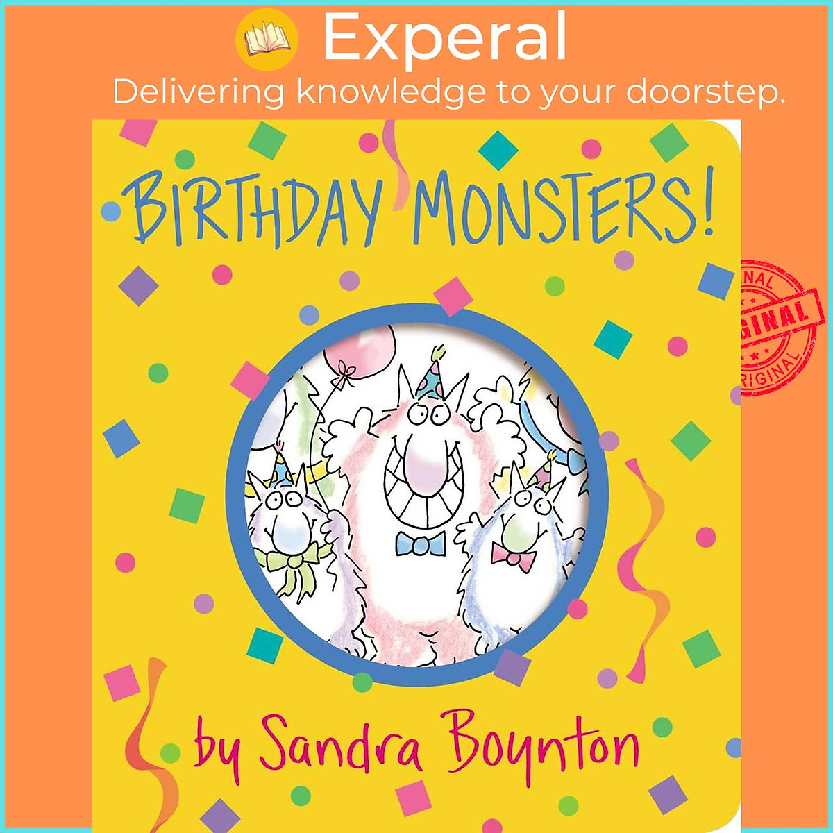 Sách - Birthday Monsters! by Sandra Boynton (UK edition, boardbook ...