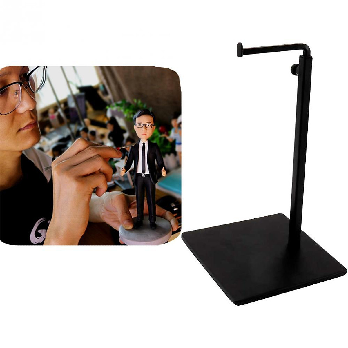 Clay Pipe Bracket Sculpture Scaffold Pottery Clay Stand Holder Rack ...