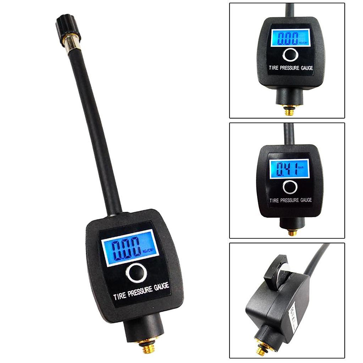 Tyre Pressure Gauge Vehicles Indicator Automobiles Air Compressor Meter