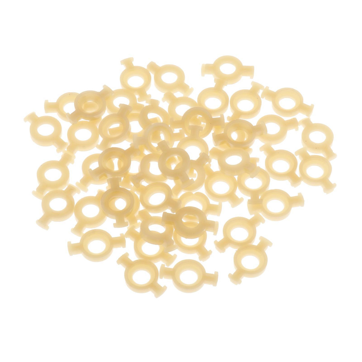 50 Pieces Plastic Trumpet Valve Guides Clip Repairing Replacement ...