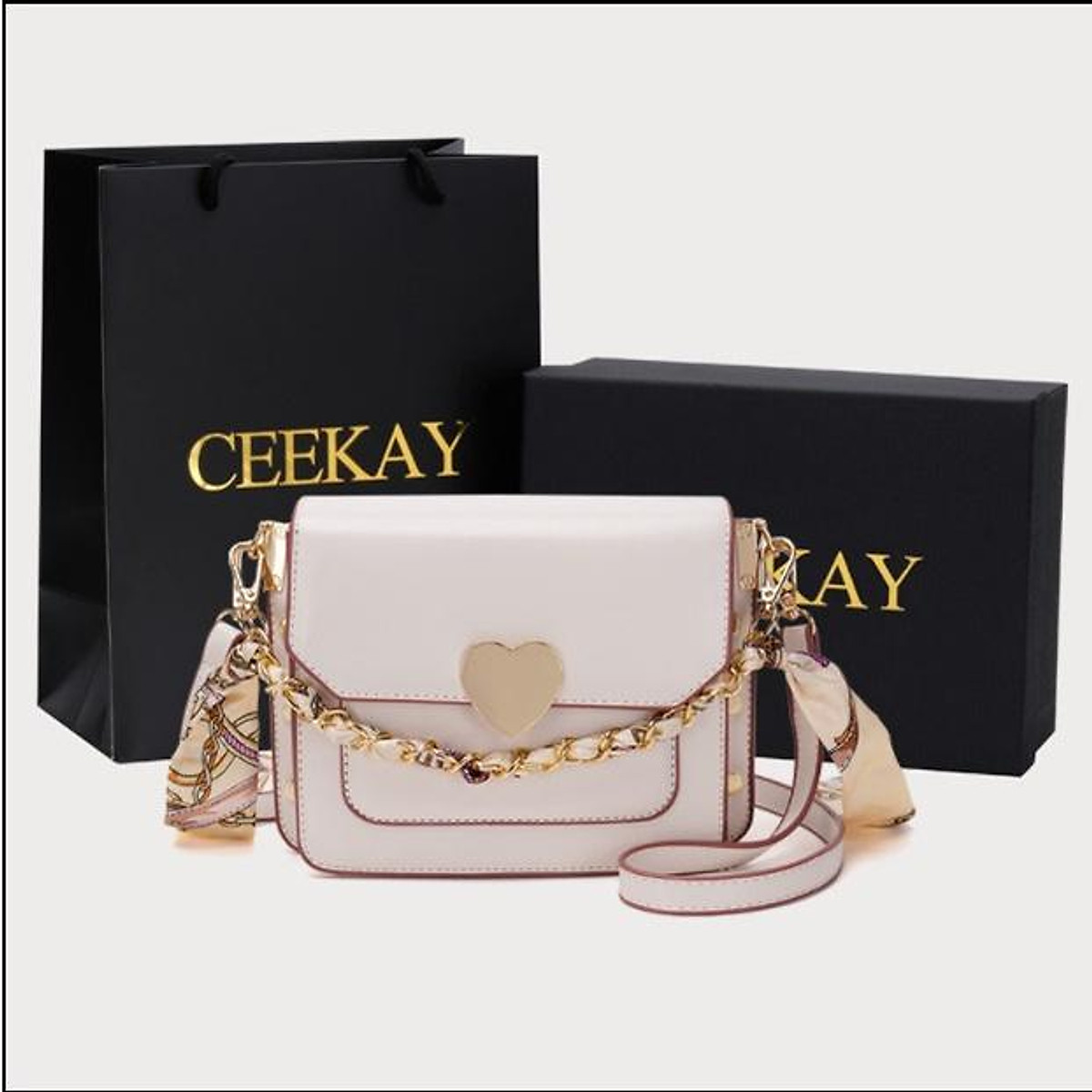 Mua CEEKAY- Túi đeo chéo cao cấp Fullbox - BE tại Tú Anh handbags