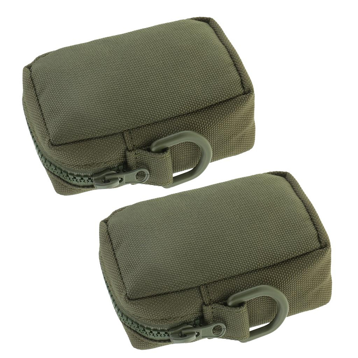 Mua 2x Portable Outdoor Molle Gadget Pouch Utility Belt Pouch Bag tại ...