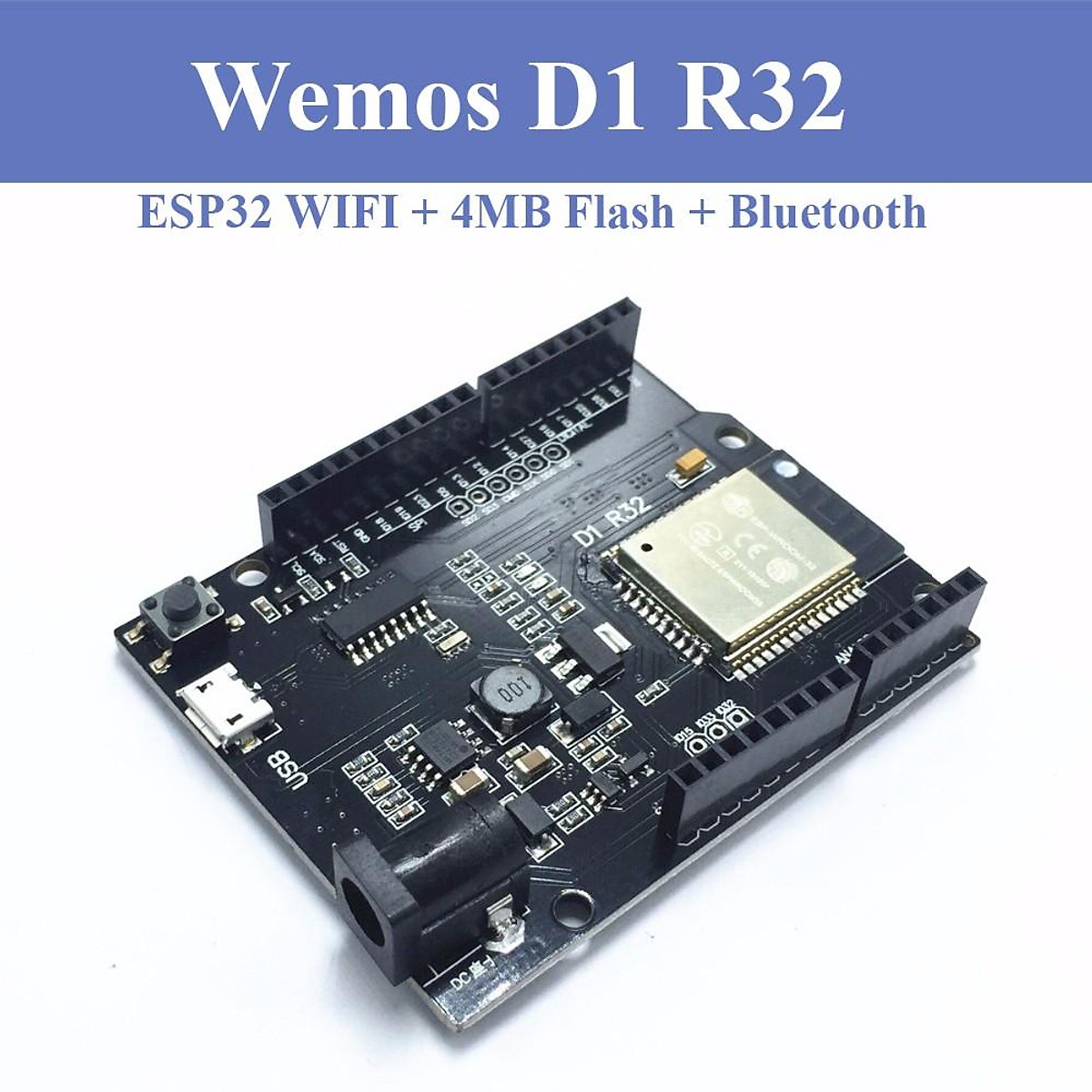Mua Mạch Arduino Wemos D1 R32 Kit Esp32 Wifi Bluetooth Uno R3 Tại Su