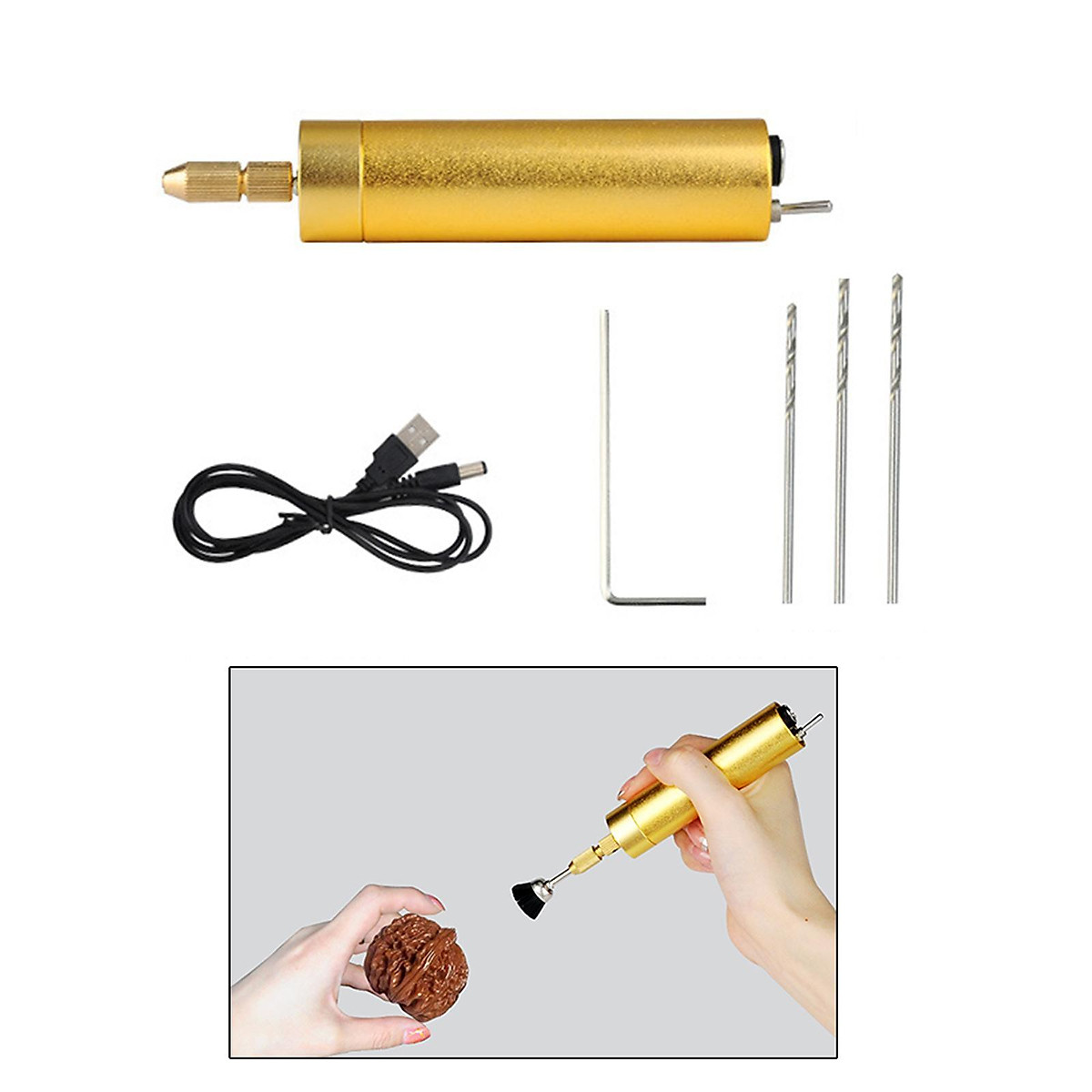 Mua Micro Electric Hand Drill Screwdriver Electric Motor Hand Drill for ...