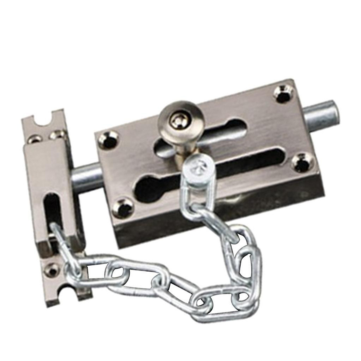 Mua Door Lock Security Sliding Door Latch Chain Lock Fastener Latch ...