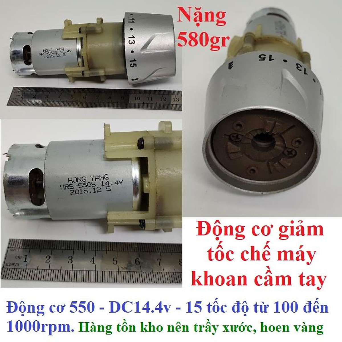 Mua Động cơ giảm tốc cỡ trung Motor 550, 775 - 14.4v Chế máy khoan tại ...