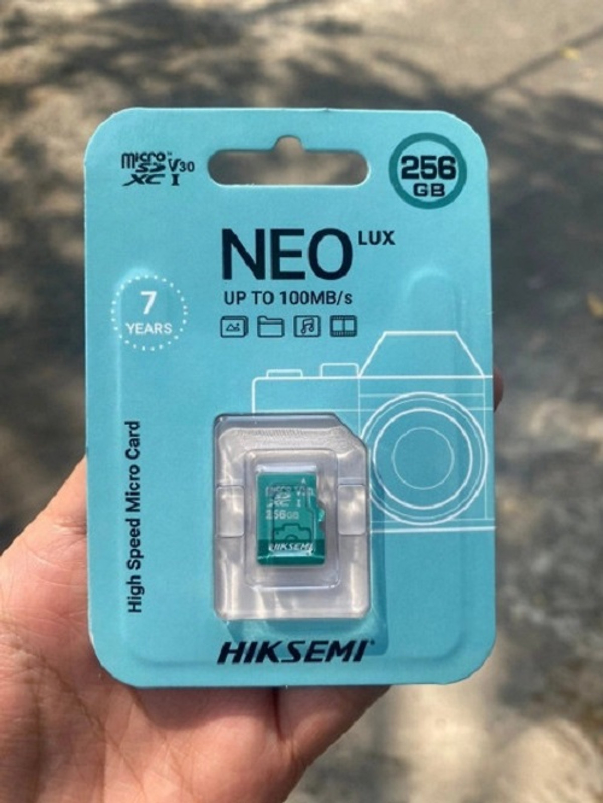 Thẻ nhớ 256GB HIKSEMI NEO LUXURY D3 Xanh Ngọc Bích (Lifetime | Hộp 50c HS-TF-D3 256G ) - Hàng ...
