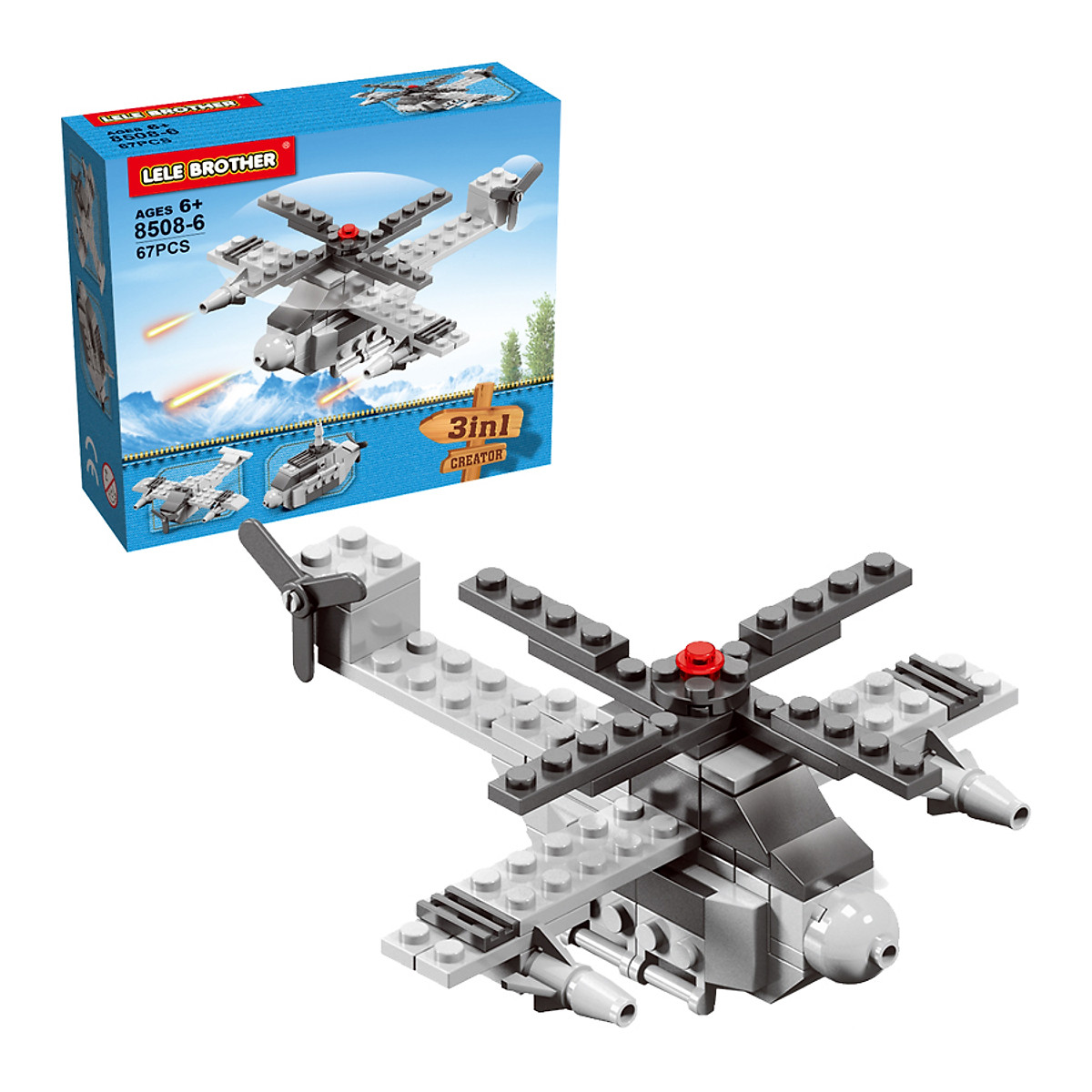 Mua Bộ Lắp Ráp Thủy Lôi Warship Military Lele Brother (8508-6) (67 Chi ...