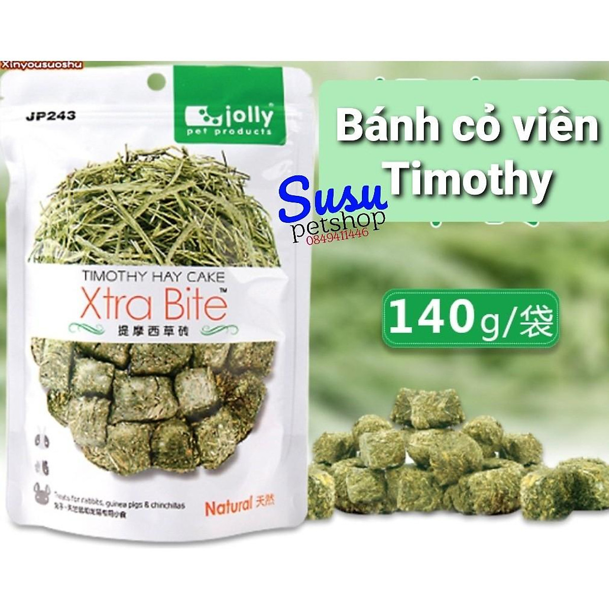 Mua Bánh Cỏ Viên Timothy Jolly - JP243 tại Thucungsusu
