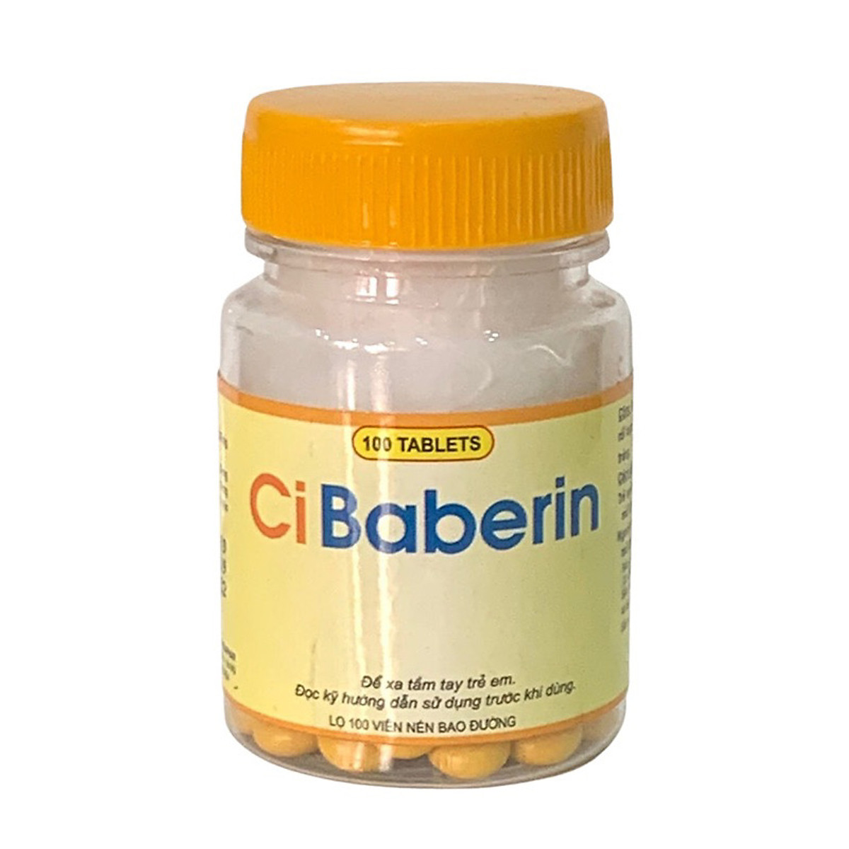 Mua Ci baberin Vinaphar (Berberin )- ( Chai 100 viên Nén Bao Đường ...