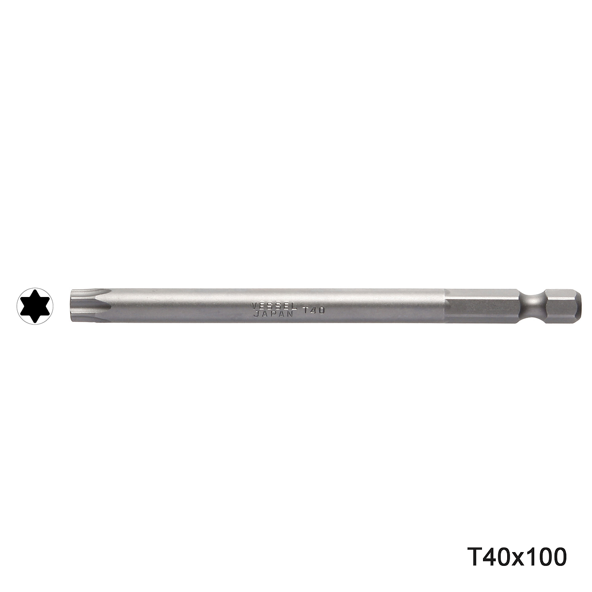 Mua Mũi vặn vít đầu hoa khế T40/T40H chuôi lục giác H = 6,35 Vessel ...